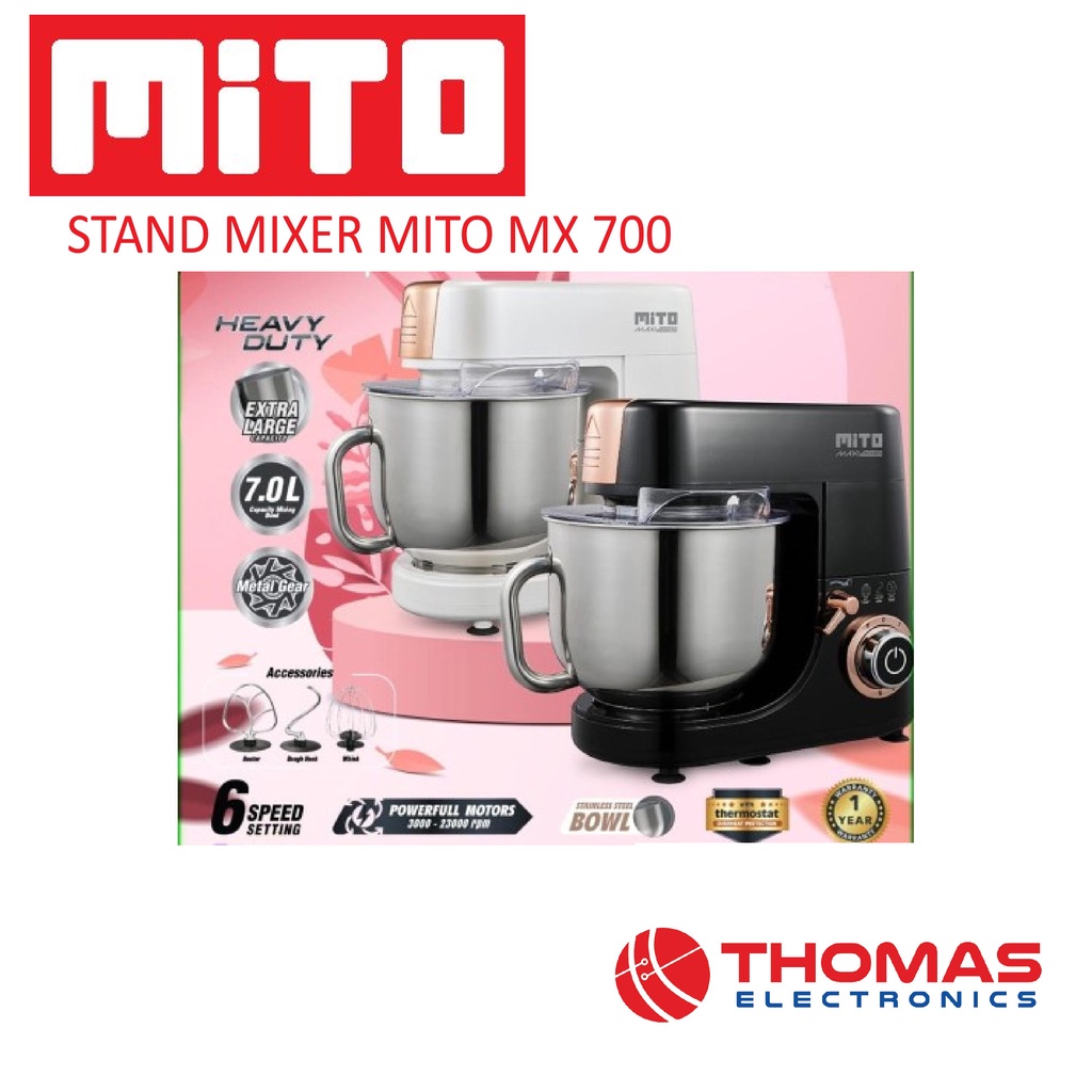 Jual Mito Mixer 7 Liter MX 700 Original mixer mito GARANSI RESMI 1 ...