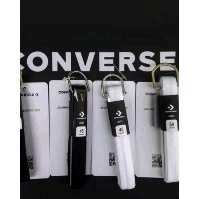 Jual Tali sepatu Converse High dan Low Original RESMI PT MAP | Shopee ...