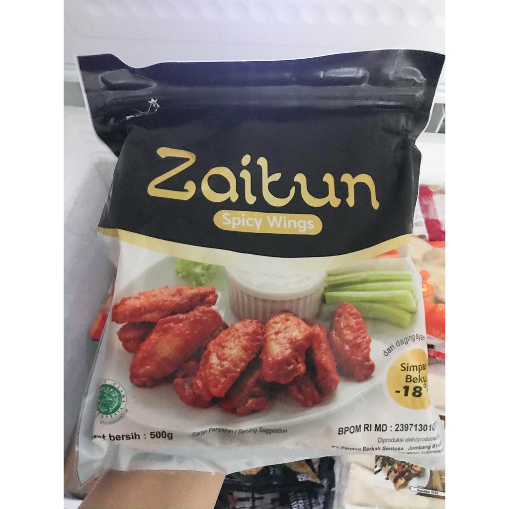 Jual Zaitun Spicy Wings 500gr | Shopee Indonesia