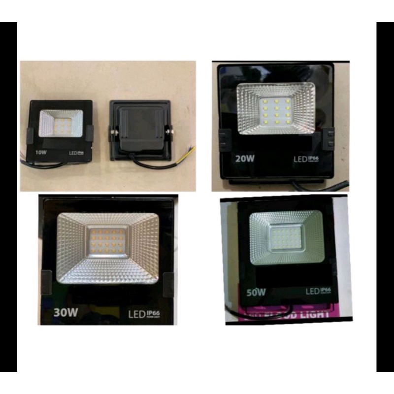 Jual Lampu led 10w 20w 30w 50w 100w sorot jalan garden taman tembak flood light outdoor | Shopee ...