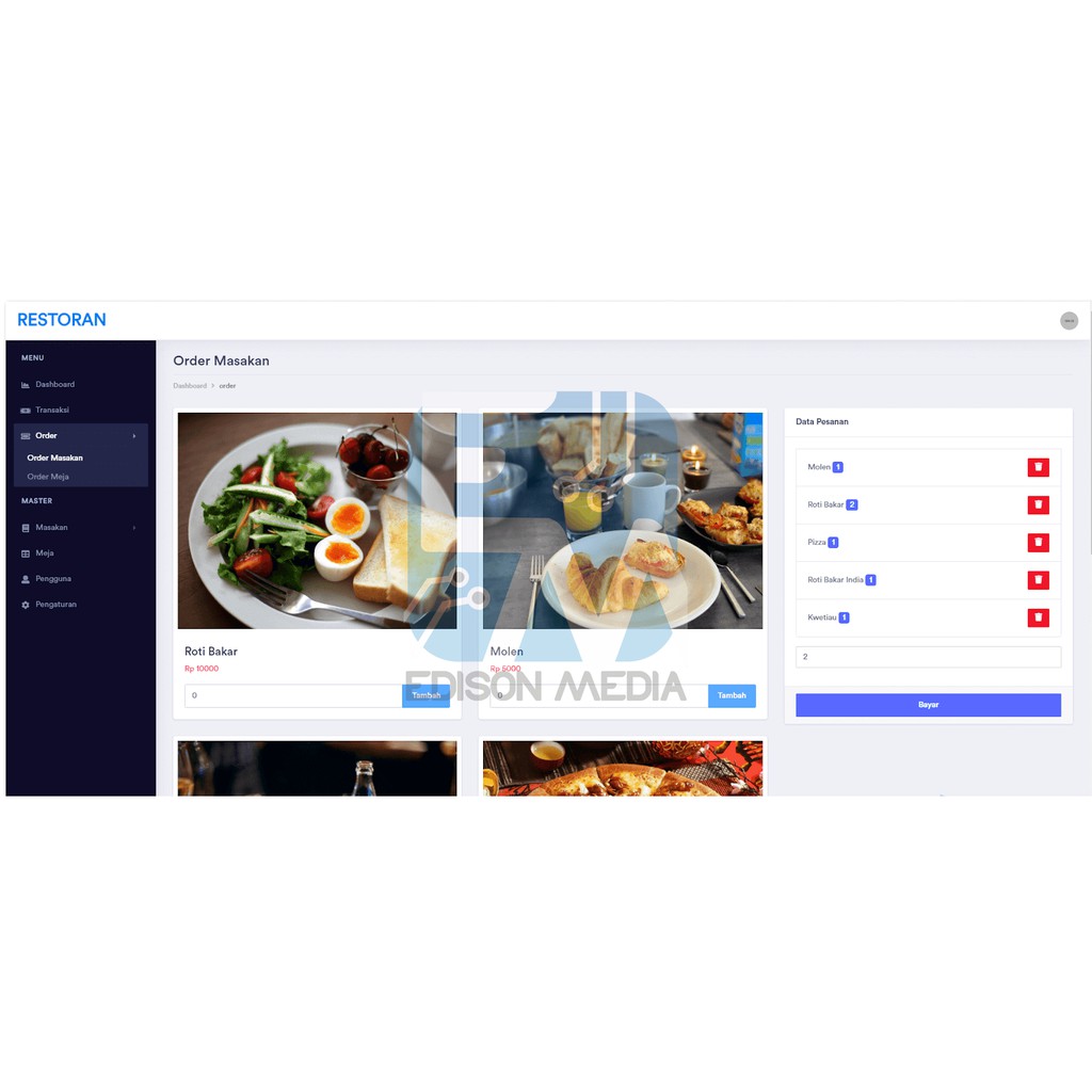 Jual Aplikasi Restoran Berbasis Codeigniter | Shopee Indonesia