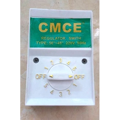 Jual SWITCH KIPAS ANGIN BALING-BALING 5LEVEL KECEPATAN MERCK CMCE ...