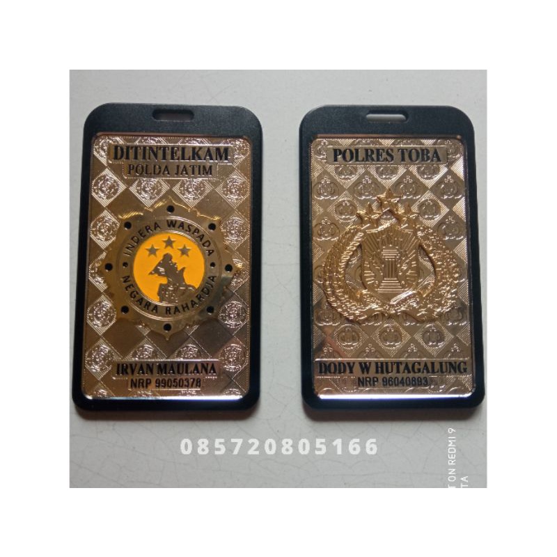 Jual IDCARD POLISI CUSTOME | ID CARD POLRI CUSTOME BERMOTIF LOGO PLUS ...