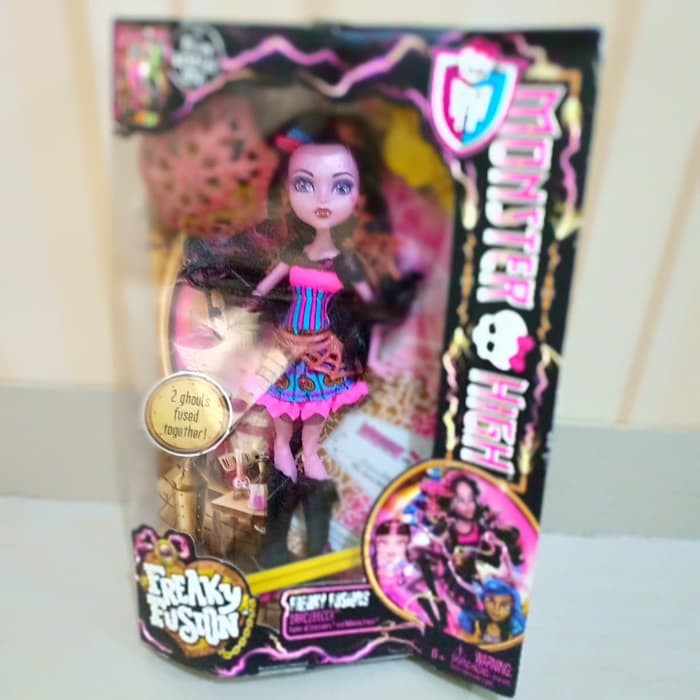 Jual boneka barbie monster high freaky fusion original Murah | Shopee ...