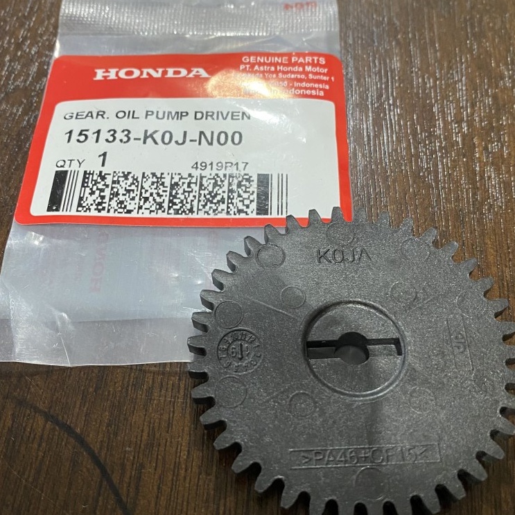 Jual K0J Gear Gigi Pompa Oli Honda Motor Genio Beat Oil Pump Driver K1A ...
