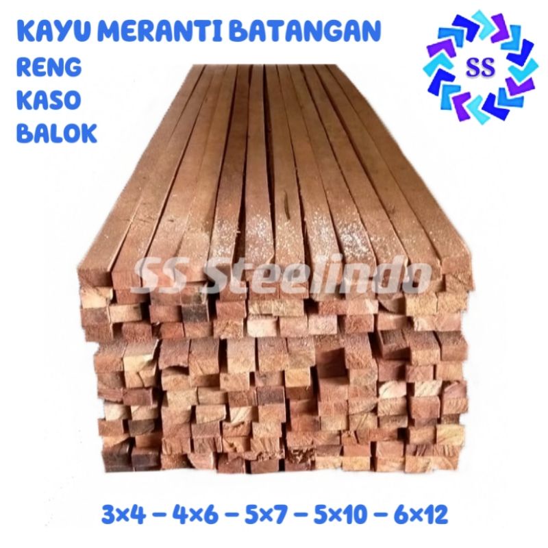 Jual KAYU BATANGAN RENG-KASO-BALOK (3X4-4X6-5X7-5X10-6X12) JENIS ...