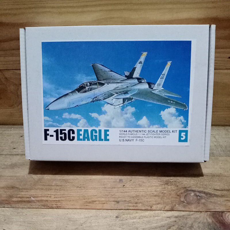 Jual replica model kit diorama jet fighter pesawat tempur f - 15c eagle ...