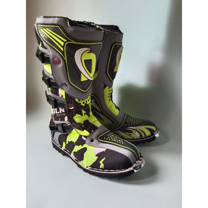 Jual SEPATU CROSS DLN RACING ADVENTURE TRABAS GASSTRACK TRAIL ENDURO ...