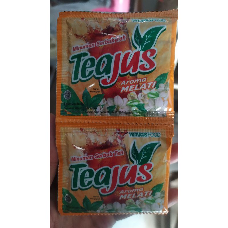 Jual Teajus Rasa Melati Renceng Isi 10 Sachet | Shopee Indonesia