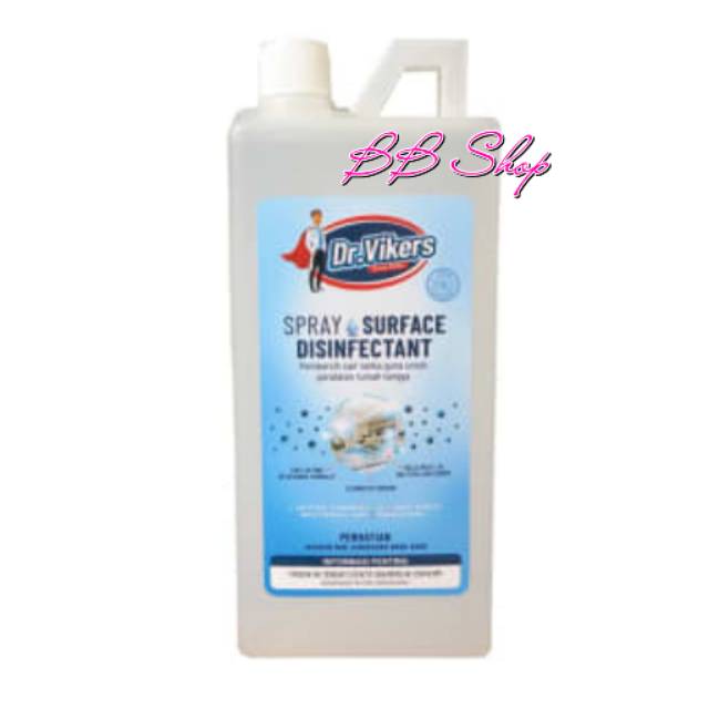 Jual Dr Vikers Disinfektan Semprot 1 Ltr - Disinfectant Spray 1 Ltr ...