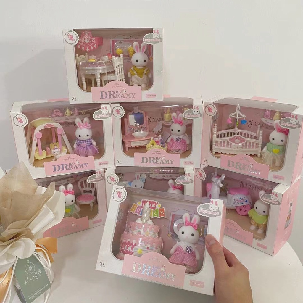 Jual TERMURAH!! Mainan Boneka Rumah Rumahan Playhouse Doll Boneka ...