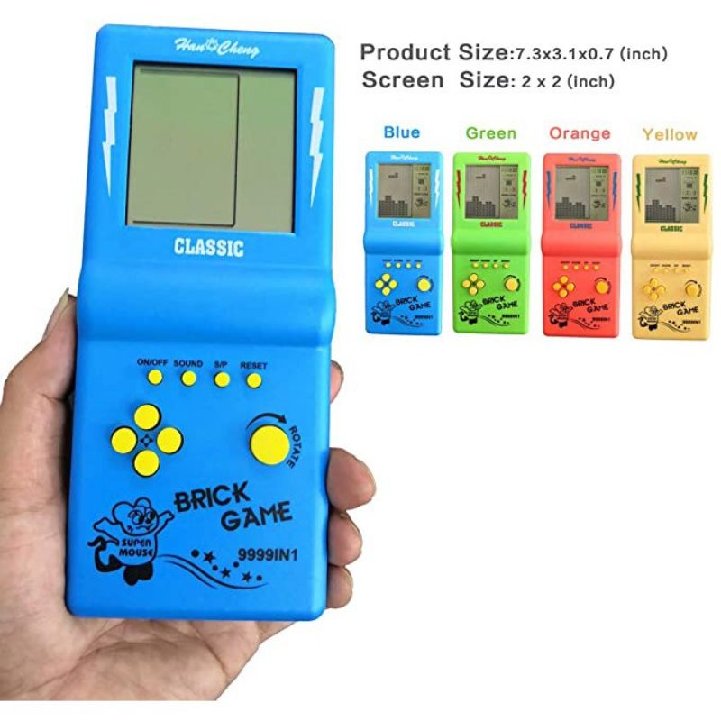 Jual Mainan game jadul brick game 999in1 mainan game anak murah ...