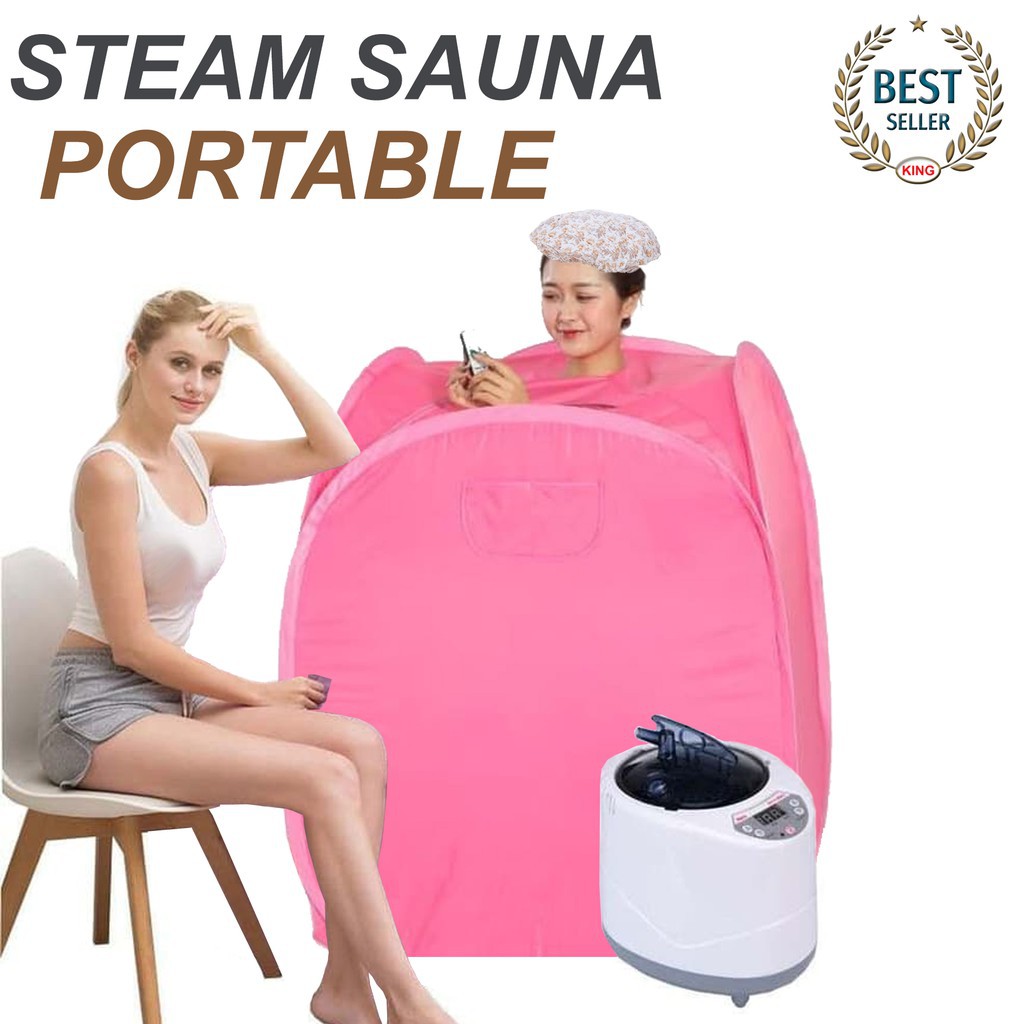 Jual Alat pelangsing sauna room portable spa steam badan with remote ...