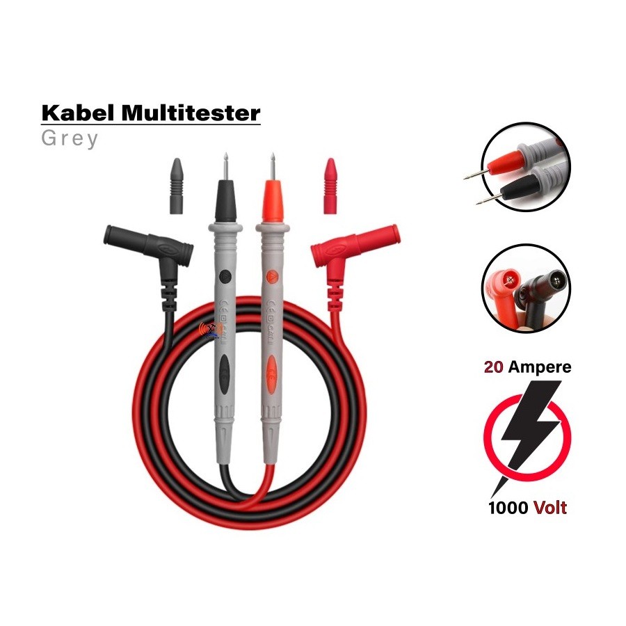 Jual KABEL MULTIMETER 20A / MULTITESTER AVOMETER / MULTI METER TESTER ...