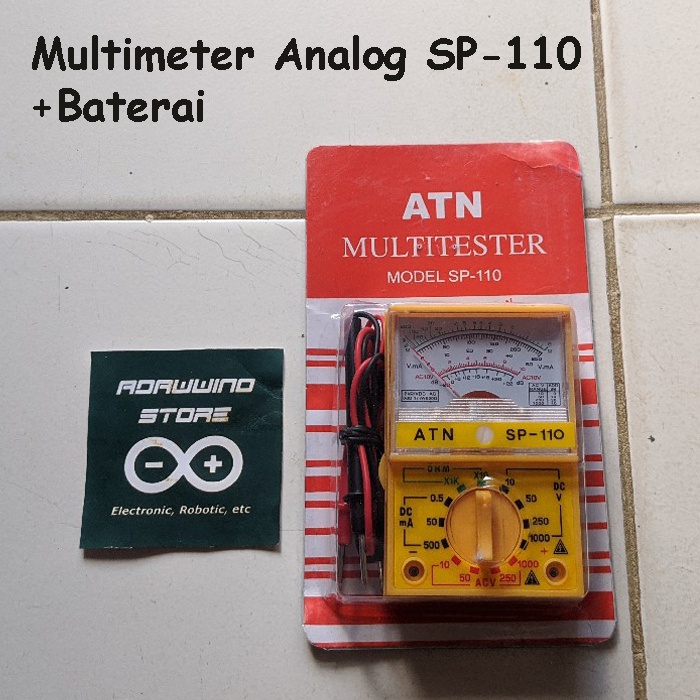 Jual Multimeter Multitester Avometer Analog Mini Kecil SP-110 SP110 ...