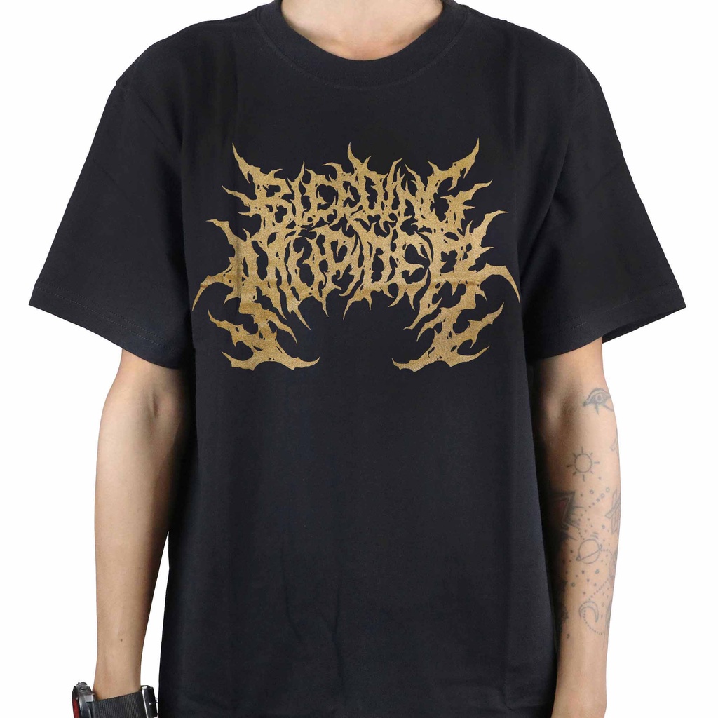 Jual Metalgear Music Original Bleeding Murder - Logo Gold Tshirt Baju ...