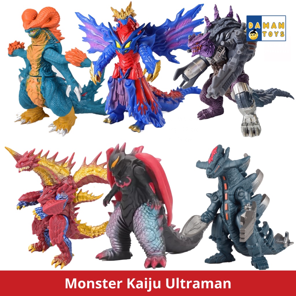 Jual Mainan Monster Ultraman Orb R/B Ultra Kaiju gomora maga orochi ...
