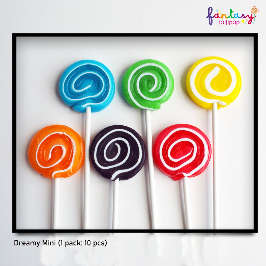 Jual Fantasy Lollipop Dreamy Mini (1 Pack: 10 pcs) | Shopee Indonesia