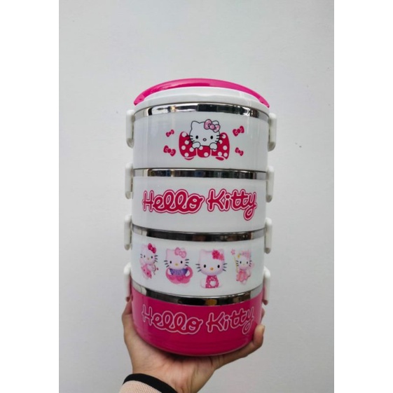 Jual Rantang 4 susun Karakter ( Stainless steel Lunch Box ) | Shopee ...