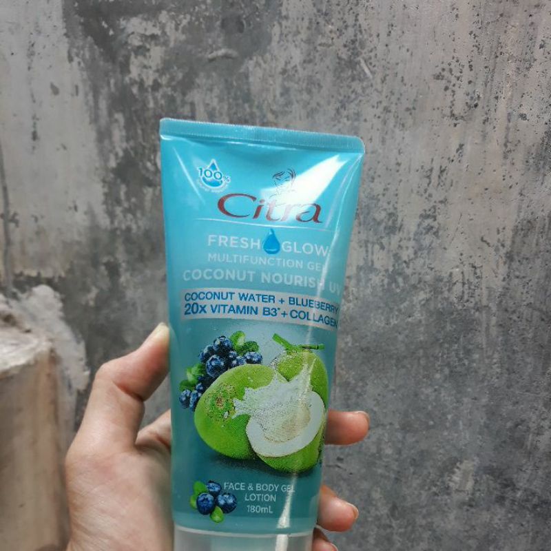 Jual citra fresh glow multifunction gel (coconut nourish) (exp 23/07/22 ...