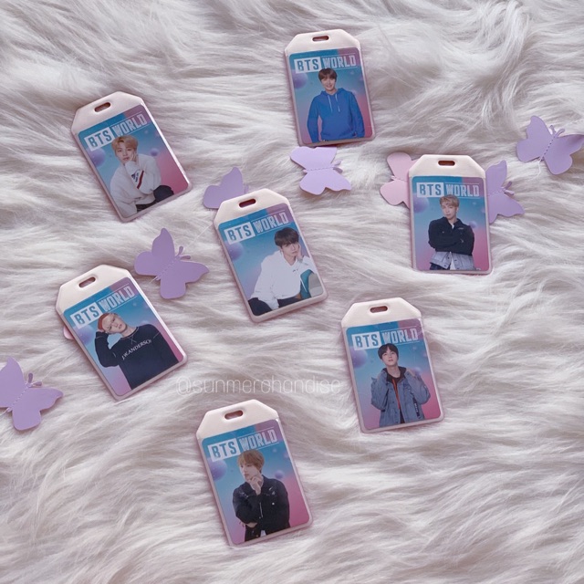 Jual BTS World OST Official Name Tag / Gift WEPLY | Shopee Indonesia
