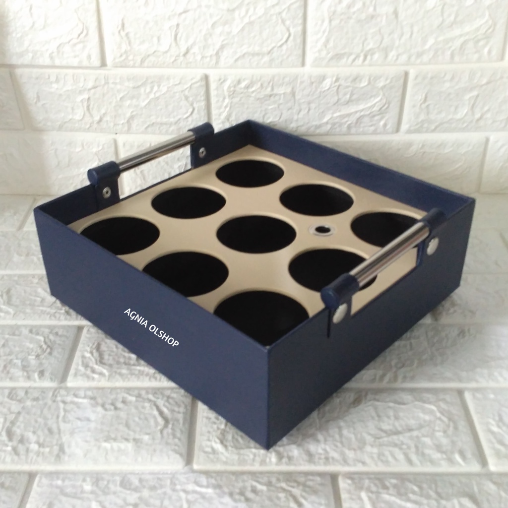 Jual Keranjang Air Mineral Isi 9 Cup Kombinasi Warna Tempat Aqua Gelas Tempat Air Mineral Gelas ...