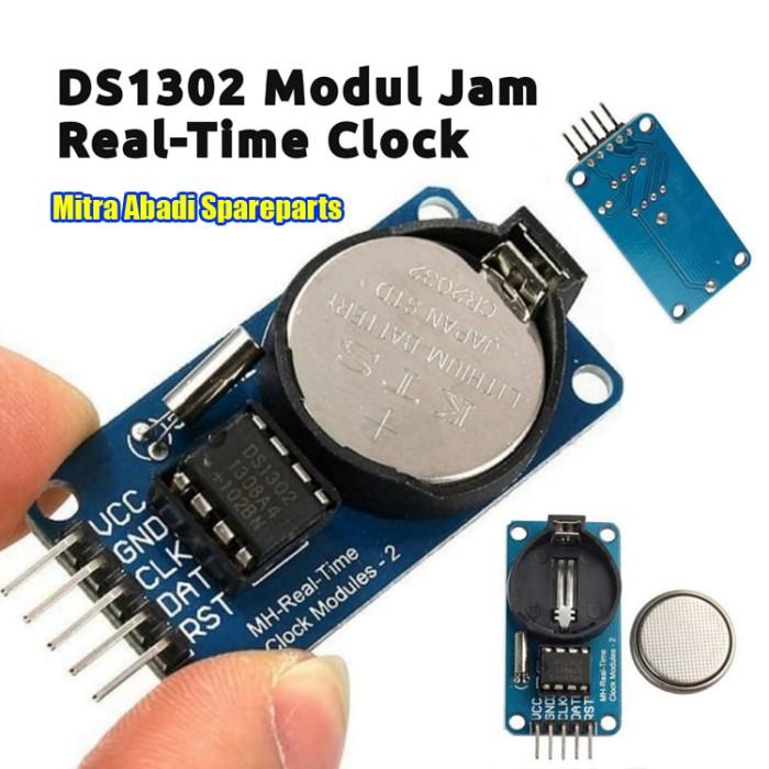 Jual DS1302 MODUL JAM Real-Time Clock Arduino Uno | Shopee Indonesia