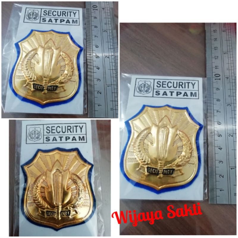 Jual Pin Kewenangan Satpam - Kewenangan Security - Lencana Security ...