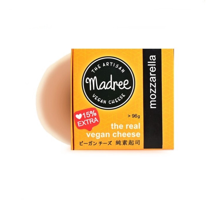 Jual Madree Vegan Cheese Mozzarella 96Gr | Shopee Indonesia