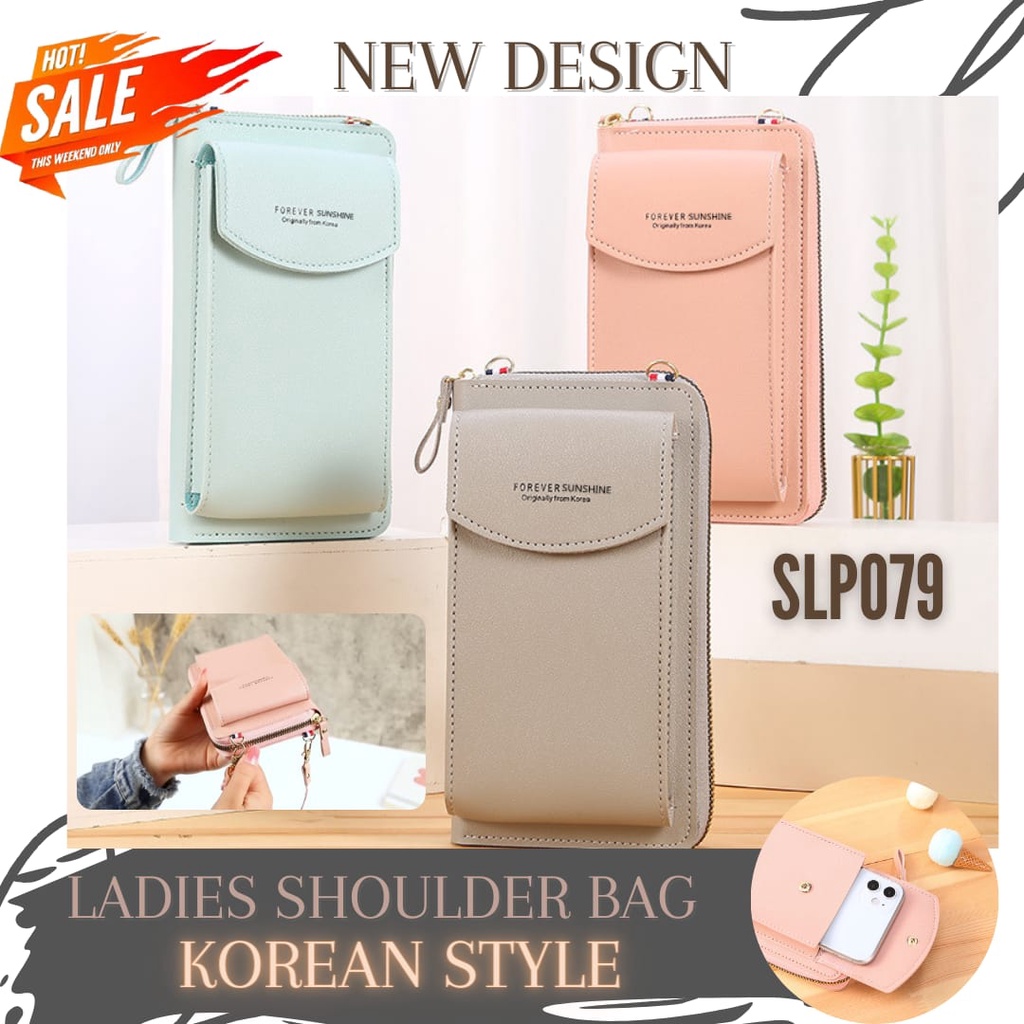 Jual Dompet HP Wanita Selempang Mini Stylish Korea – Tas Pouch ...