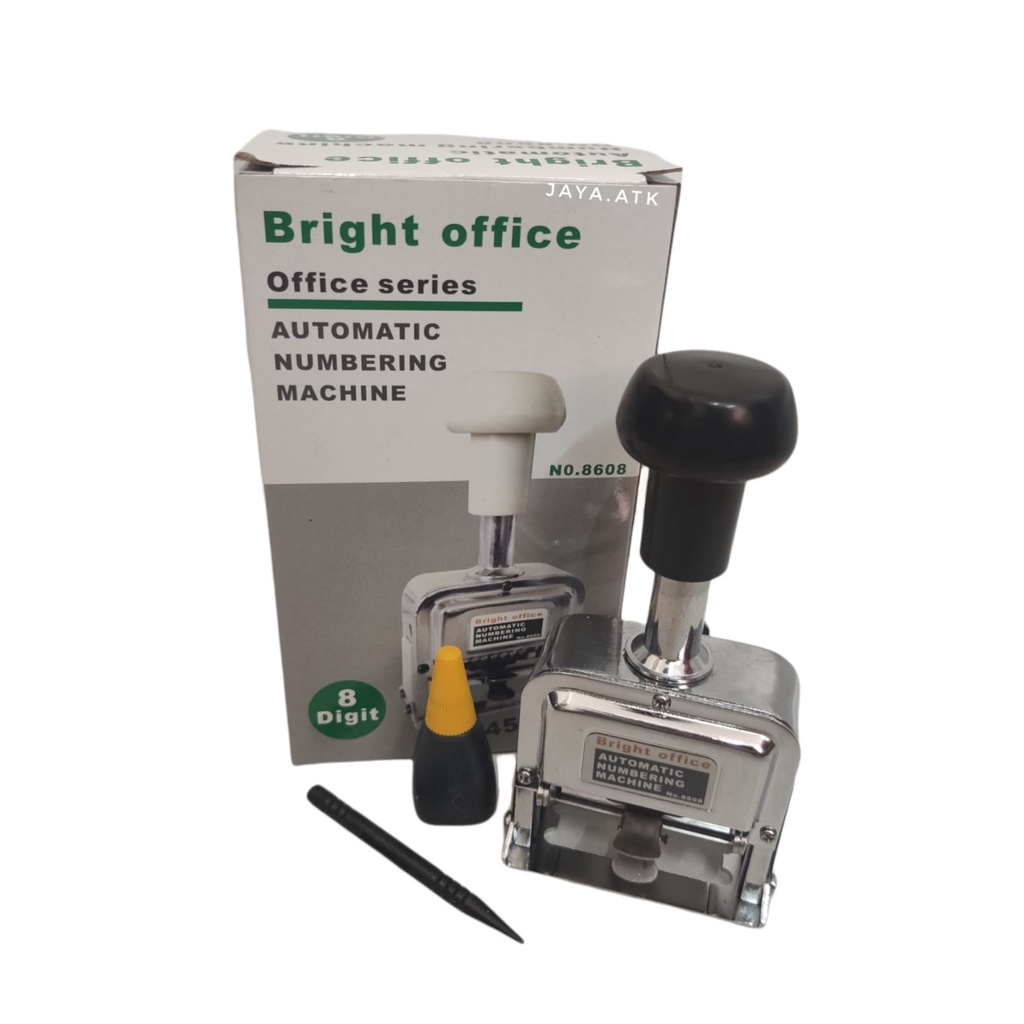 Jual NUMERATOR STEMPEL CAP NOMOR 8 DIGIT NUMBERING MACHINE OTOMATIS ...