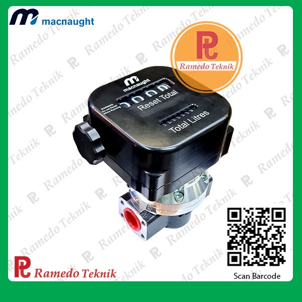 Jual Flow Meter Solar Merk Macnaught FO25 Analog 1 Inch - Meteran Solar ...
