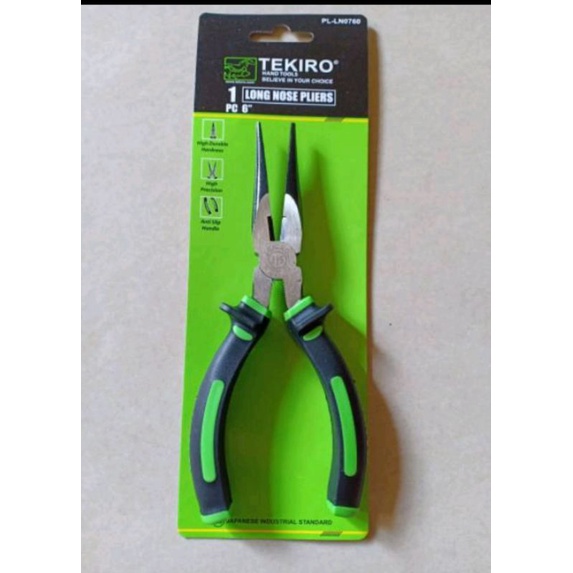 Jual Tang Runcing Mini Tekiro 4,5" / Long Nose Pliers Tekiro 4,5 ...