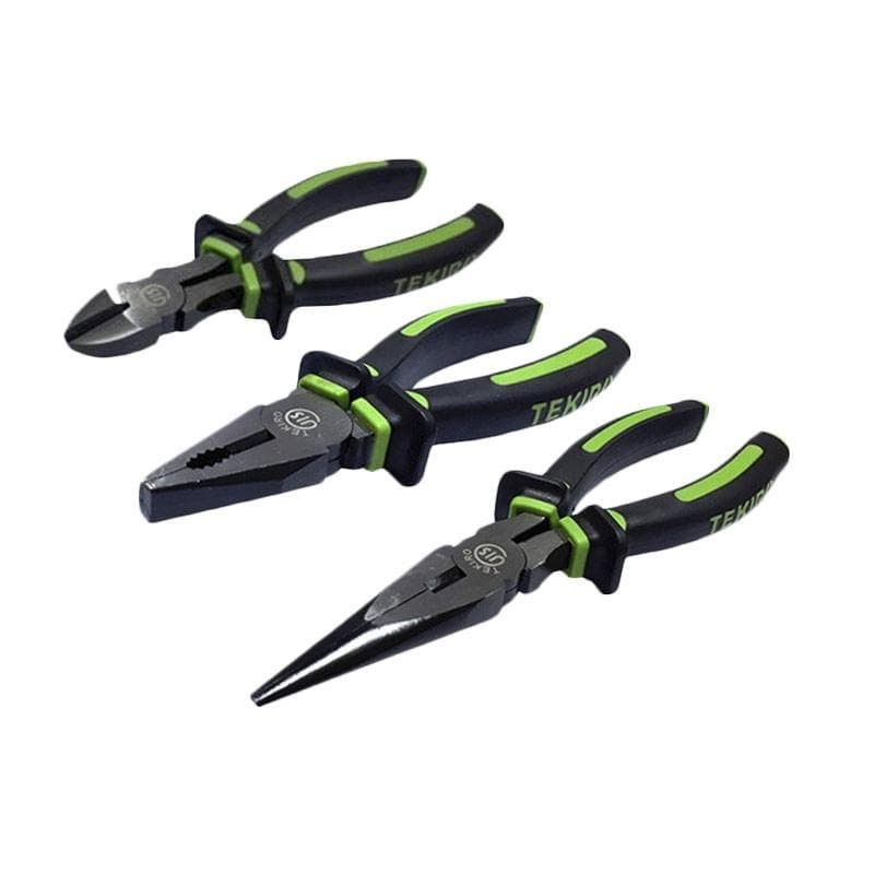 Jual TEKIRO TANG SET 3 PCS - TANG KOMBINASI 7" , TANG RUNCING 6" , TANG ...