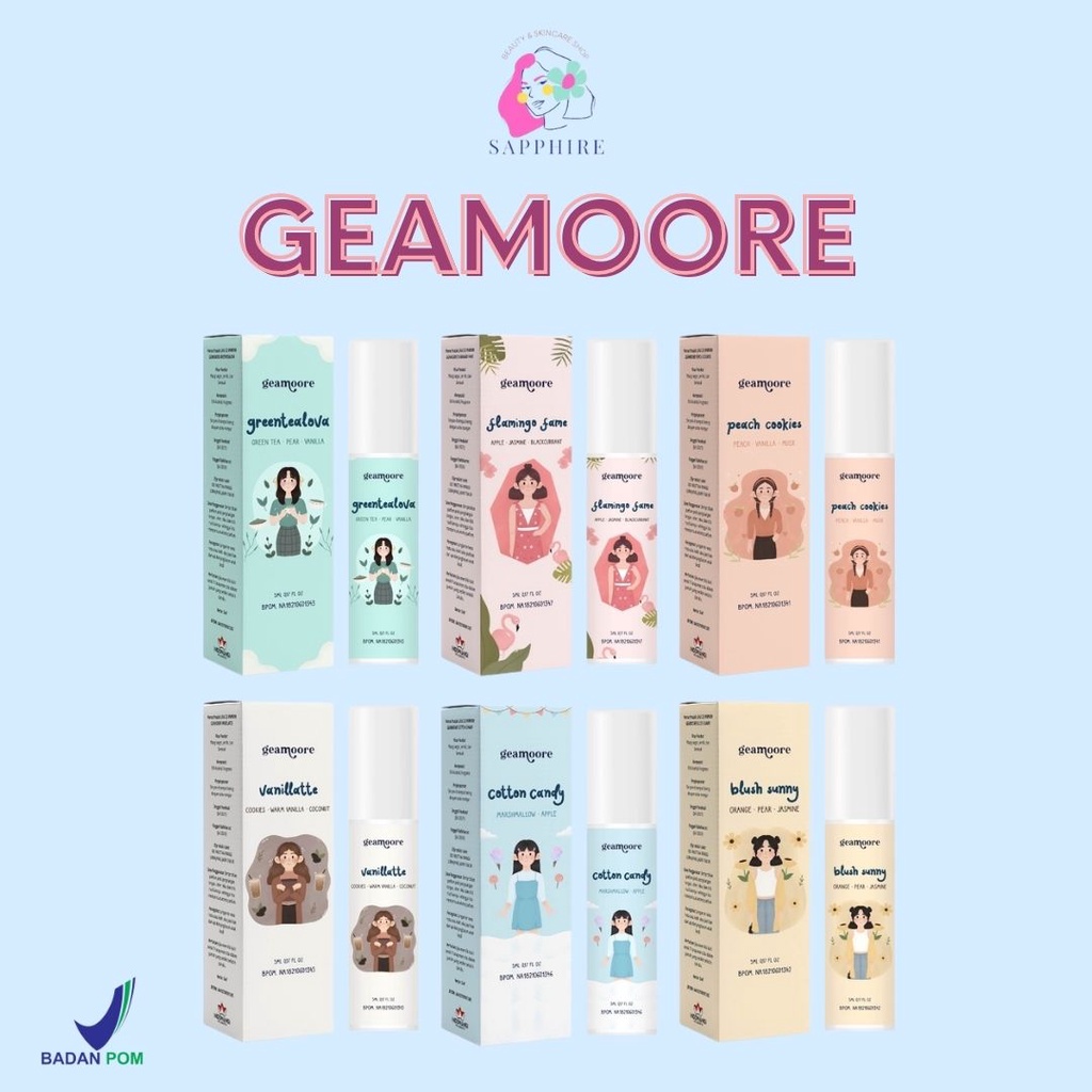 Jual GEAMOORE Parfum Addicted Series 5ml | Shopee Indonesia