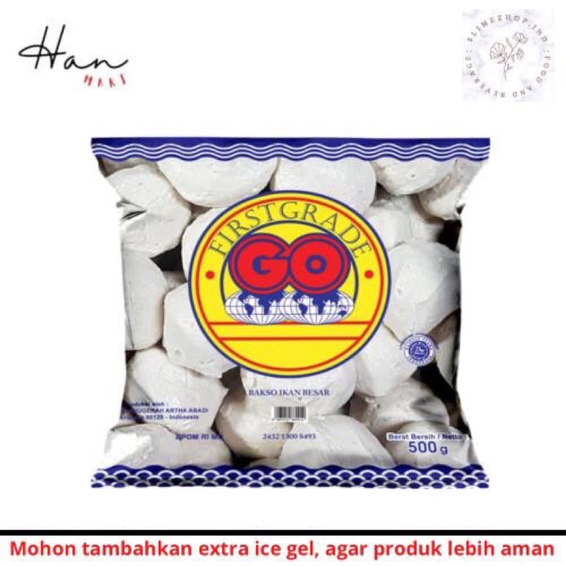 Jual (FROZEN FOOD GO) BAKSO IKAN BESAR 500gr | Shopee Indonesia