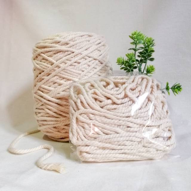 Jual Tali Katun 2mm 3mm 4mm Per Meter / Tali Makrame / Tali Macrame ...