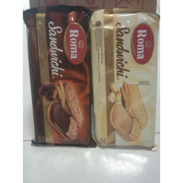 Jual biskuit roma sandwich 206 gr | Shopee Indonesia