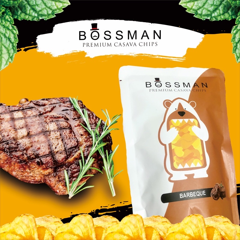 Jual kripik singkong bbq bossman | Shopee Indonesia