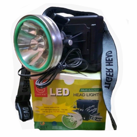 Jual SENTER KEPALA LED TIGER HEAD / HEADLAMP FLASHLIGHT LAMPU KEPALA ...