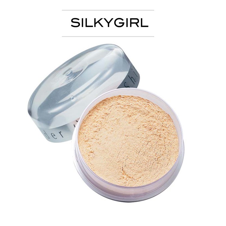 Jual SILKY GIRL Shine-free Loose Powder 20 gr | Shopee Indonesia
