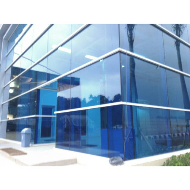 Jual KACA FILM RIBEN BIRU STIKER KACA UNTUK JENDELA RUMAH KANTOR GEDUNG ...