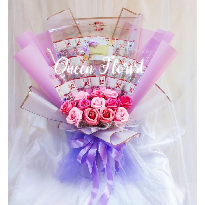 Jual Rangka Buket Uang 30 Slot / Lembar, Money Bucket, Bucket Bunga ...