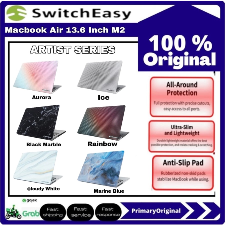 Jual SWITCHEASY Case Macbook Air M5 M4 13 Inch 2025 SWITCHEASY Artist ...