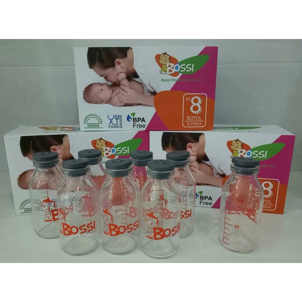 Jual Botol Asi/ Bossi/Tempat Penyimpanan Asi/Wadah Asi | Shopee Indonesia
