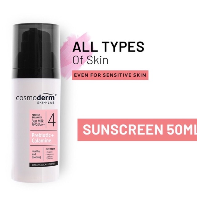 Jual COSMODERM PERFECT BALANCED PREBIOTIC CALAMINE | Shopee Indonesia