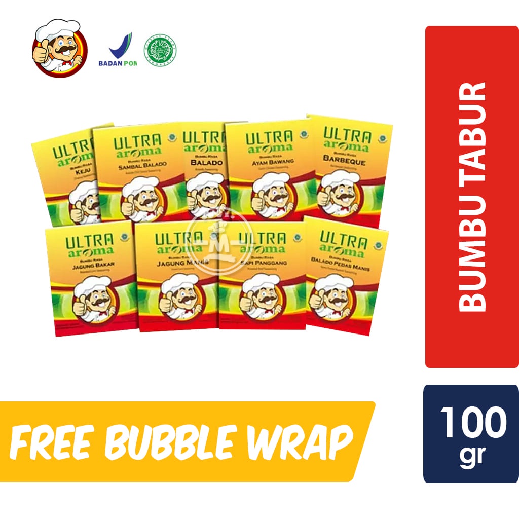 Jual Ultra Aroma Bumbu Tabur Aneka Rasa [100 gr] | Shopee Indonesia