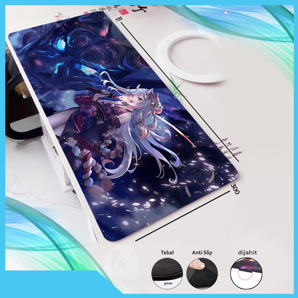 Jual MOUSE PAD ANIME VTUBER HOLOLIVE Deskmat Graw Fubuki Nakiri Anime ...
