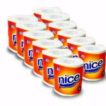 Jual TISU NICE ROLL 238 SHEET LEMBUT/TISU BATHROOM 238 SHEET. TERMURAH ...
