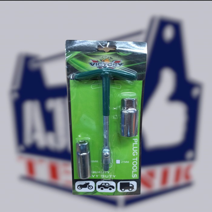 Jual Kunci busi flexible 2in1 kunci busi gantung 16mm 21mm gagang karet ...